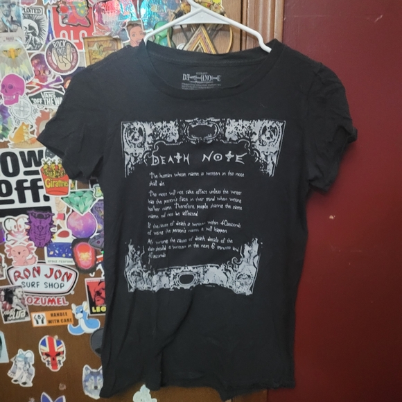 Shirts | Official Death Note Tshirt Small Stain | Poshmark